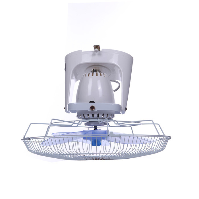 AC220V Orbit Ceiling Fan Wall Mounted , 16 Inch 360 Degree Rotating Fan